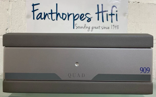 QUAD 909 STEREO Power Amplifier - Silver - Preowned £599.00 - PicClick UK