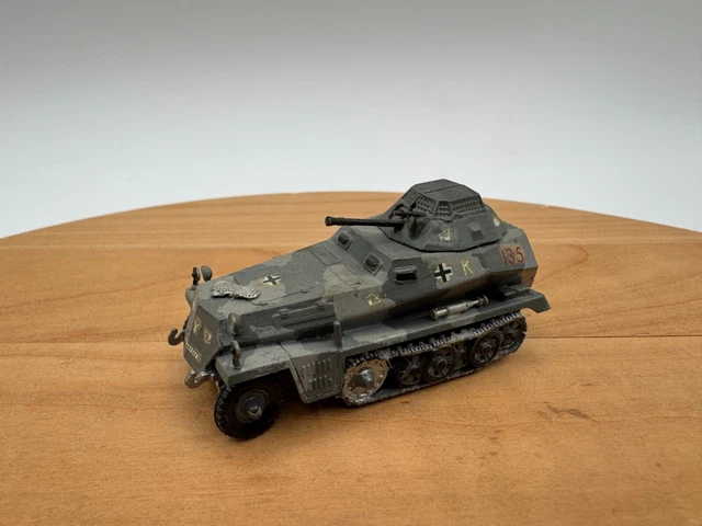 1:72 WWII GERMAN Sd.Kfz. 250 20mm-Turret Panzer - gebaut built EUR 8,02 ...