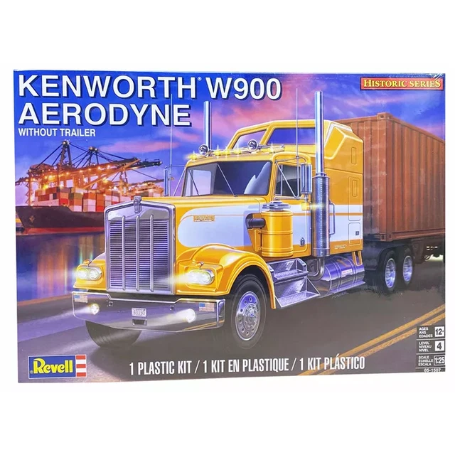 REVELL 01507 1:25TH scale KENWORTH W900 AERODYNE Historic Series £39.99 ...