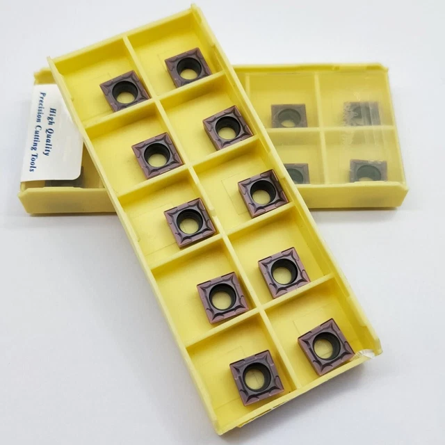 10 PI CES INSERTS en carbure faciles remplacer 10 pi ces SCMT09T304 LF6018 EUR 32,11 - PicClick FR