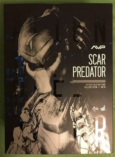 ALIEN VS PREDATOR AVP Scar Predator 2.0 Ver. 1/6 Figurine Hot Toys EUR ...