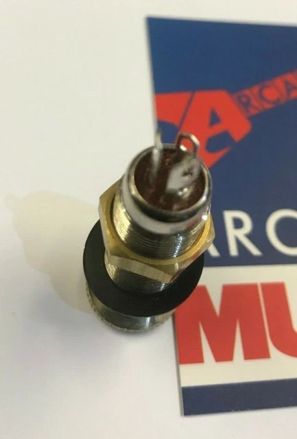 IBANEZ 3JK1C12DZ /BASS Guitar Barrel Jack Socket Chrome £14.99 ...