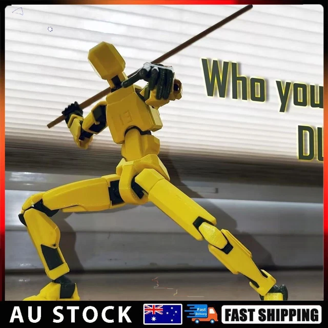 3D PRINTED MULTI-JOINTED Movable Robot PVC Model Titan 13 Action Figure ...