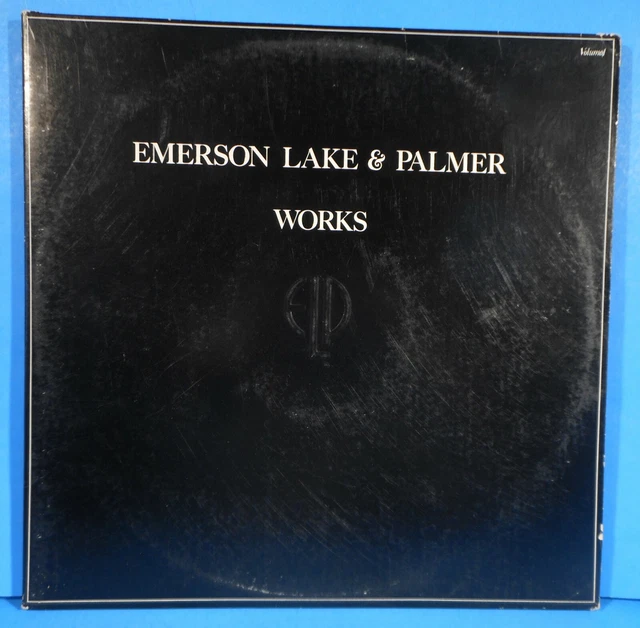 EMERSON, LAKE & Palmer Works Vol 1 2X Lp 1977 Insert Great Condition ...