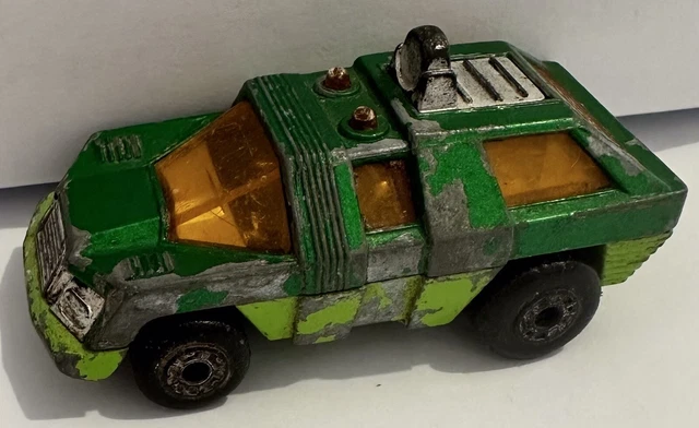MATCHBOX PLANET SCOUT No. 59 Superfast Green 1975 Lesney England ...