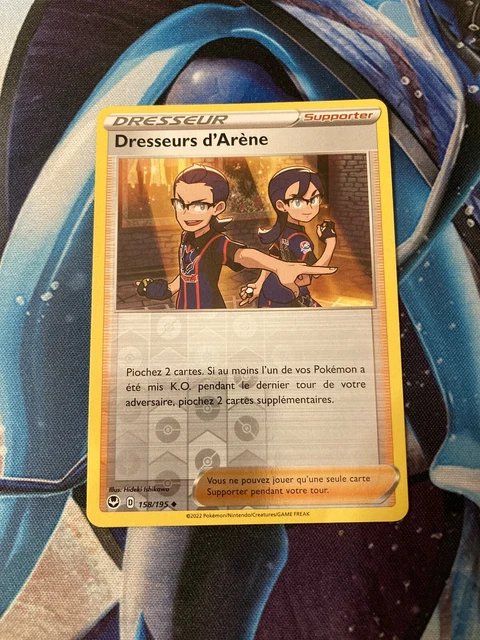 CARTE POKÉMON DRESSEURS d'Arène REVERSE 158/195 - EB12 Tempête Argentée EUR 1,50 - PicClick FR