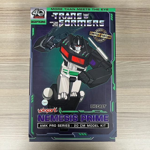 DE METAL NEMESIS Prime Amk Serie Pro 20 CM Transformers Decepticon ...