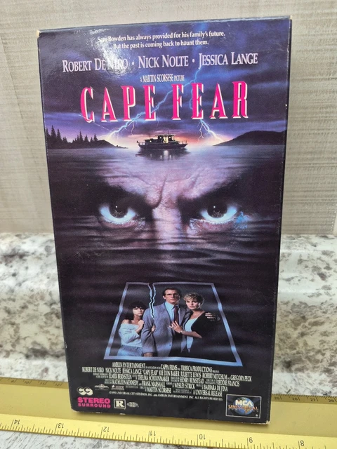 CAPE FEAR VHS 1991 Thriller Original Release MCA Universal £5.32 ...