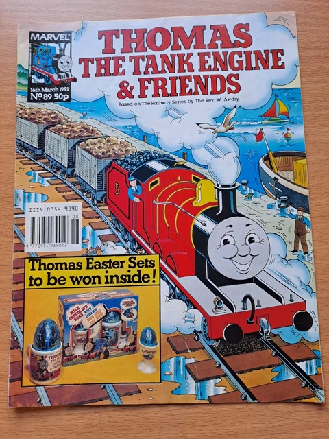 THOMAS THE TANK Engine And Friends Marvel Magazine Comic Issue No. 89 ...