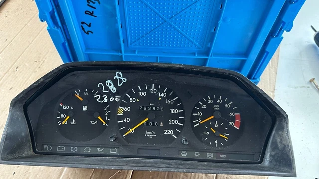 MERCEDES W124 200E 230E Instrument Cluster TACHO £184.46 - PicClick UK