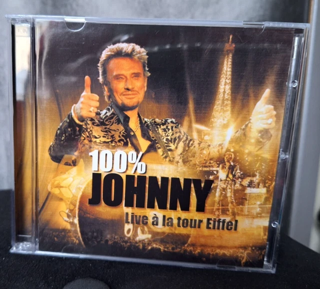 JOHNNY HALLYDAY - LIVE TOUR EIFFEL 2000- Double CD - Etat correct EUR 1 ...