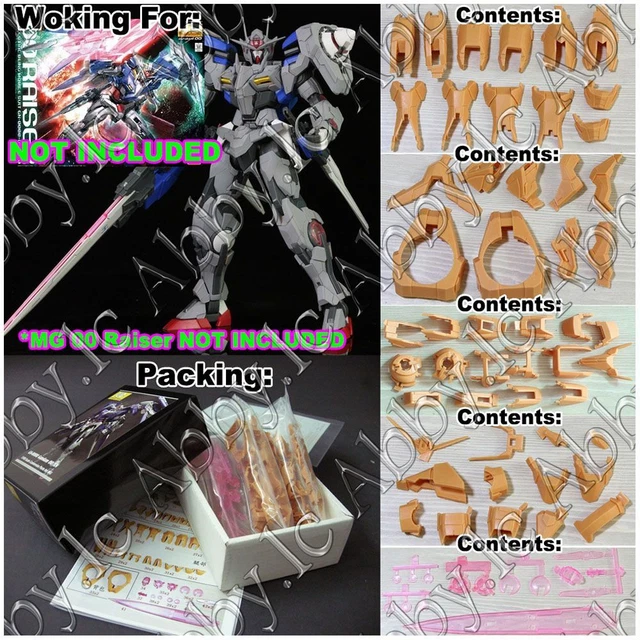 FOR MG 1/100 00 Raiser 00R UC RECAST ver Aether Resin Conversion ...