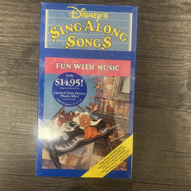 DISNEYS SING ALONG Songs - Fun With Music (VHS, 1993) £17.30 - PicClick UK