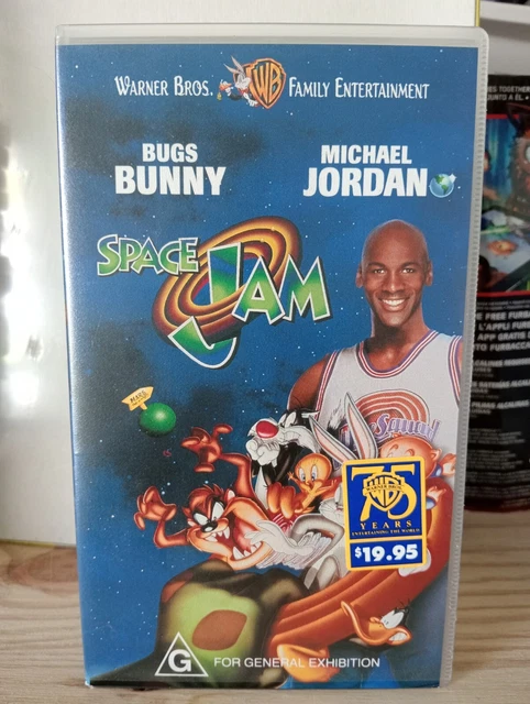 SPACE JAM VHS Video Tape - Warner Bros Family Entertainment $15.00 ...