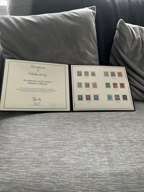 WESTMINSTER COLLECTION STAMPS: Monarchs of the Century Definitive ...