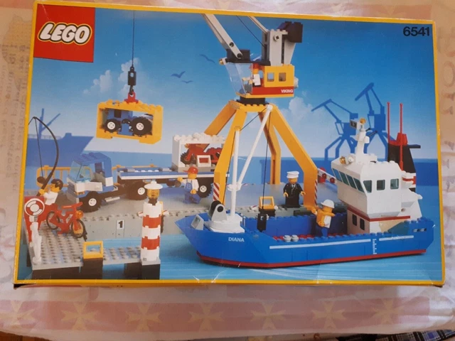 LEGO TOWN VINTAGE 6541- Intercoastal Seaport (1991) NISB £688.99 ...