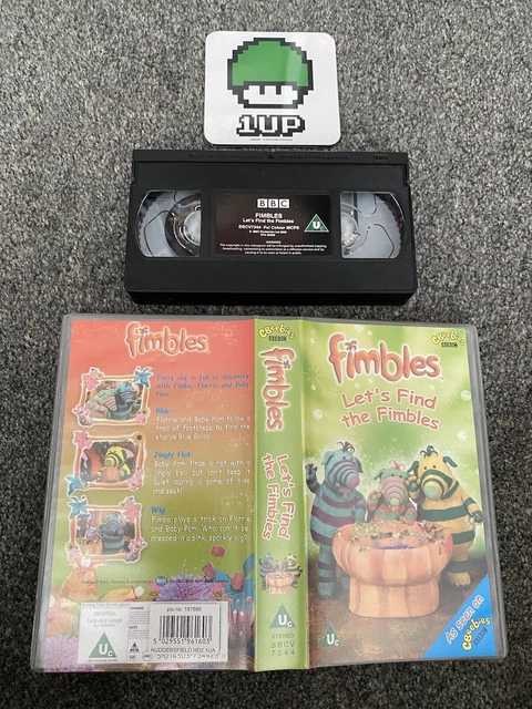 FIMBLES LET'S FIND The Fimbles VHS Video 2002 Children’s Tested Free P ...