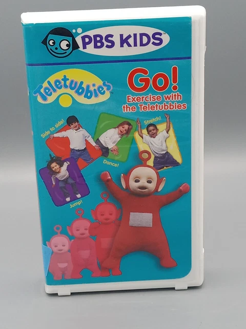 TELETUBBIES- GO! EXERCISE With The Teletubbies 2001 VHS PBS Kids £4.50 ...