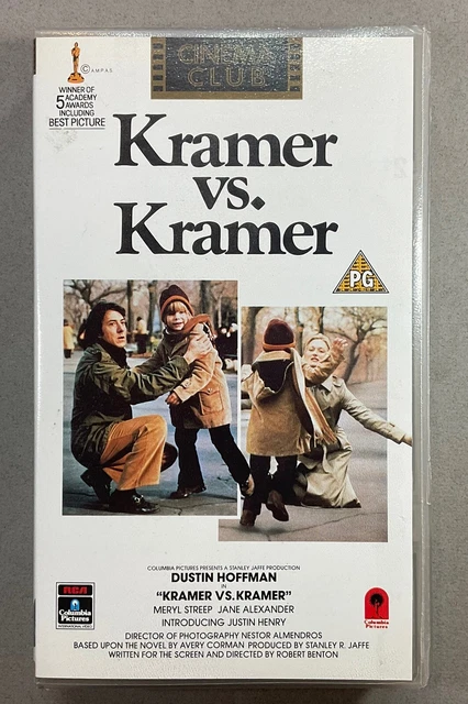 KRAMER VS KRAMER, VHS Video, Dustin Hoffman, Meryl Streep £3.00 - PicClick UK