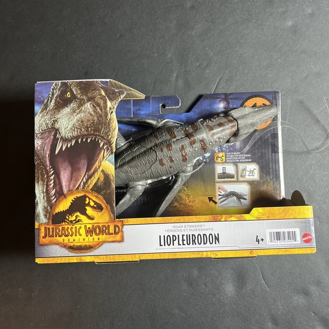 JURASSIC WORLD DOMINION Roar Strikers Liopleurodon Dinosaur Action ... JURASSIC WORLD DOMINION Roar Strikers Liopleurodon Dinosaur Action ...