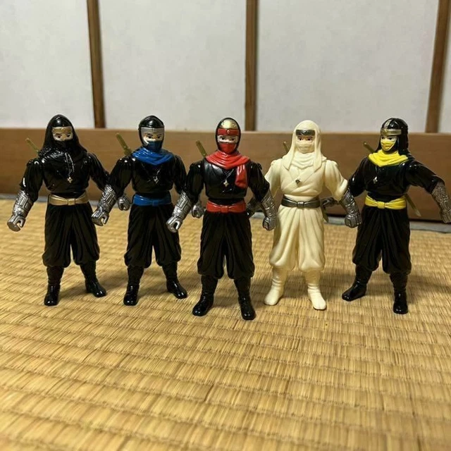 POWER RANGERS ALIEN Ninja Kakuranger Lot de 5 figurines en vinyle ...