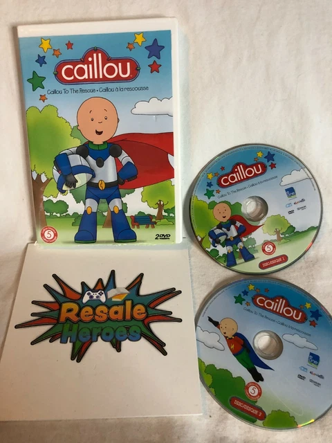 CAILLOU TO THE REscue - Bilingual DVD $14.27 - PicClick CA
