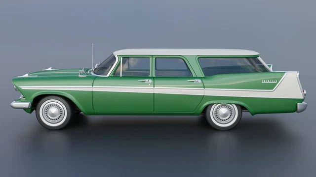 3D PRINTED 1:25 Scale 58 Plymouth Subruban model kit $103.52 - PicClick CA