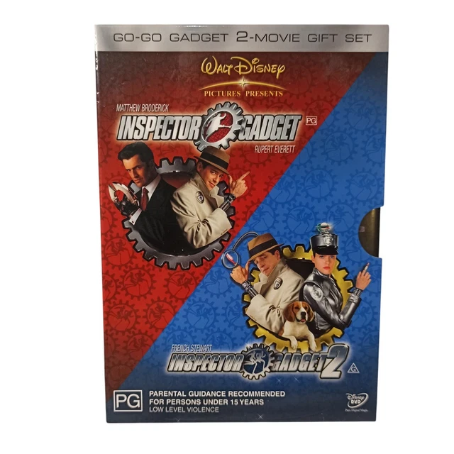 INSPECTOR GADGET 1 2 Movie Collection DVD Action Robots Spy Espionage ...
