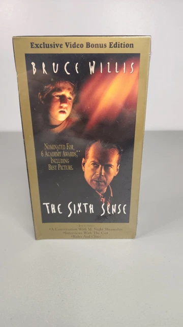 THE SIXTH SENSE VHS Sealed 1999 Exclusive Video Bonus Edition £8.87 ...