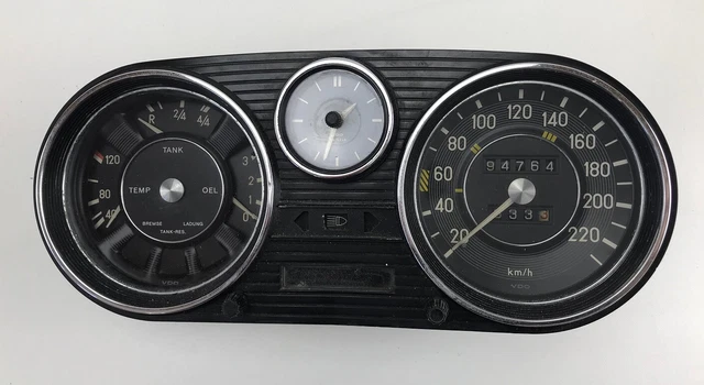 MERCEDES VDO TACHO 220 kmh /8 W114 W115 OLDTIMER COUPE EUR 129,00 ...