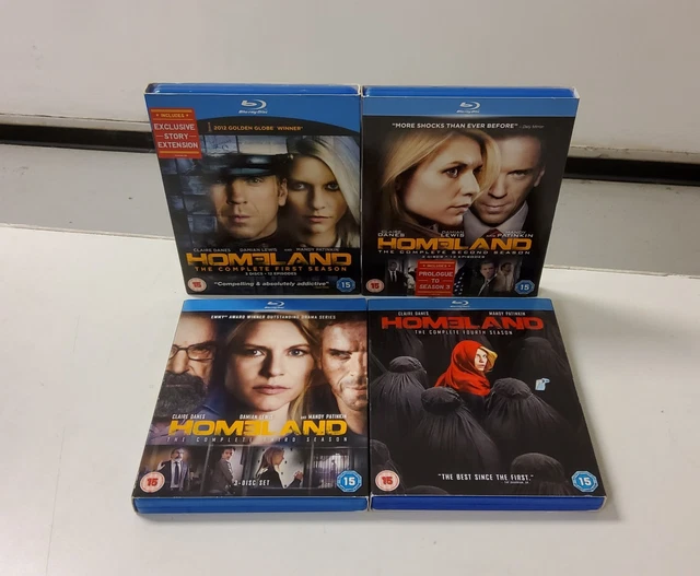 HOMELAND: THE COMPLETE Seasons 1-4 Blu-ray (2014) (L34) EUR 17,30 ...