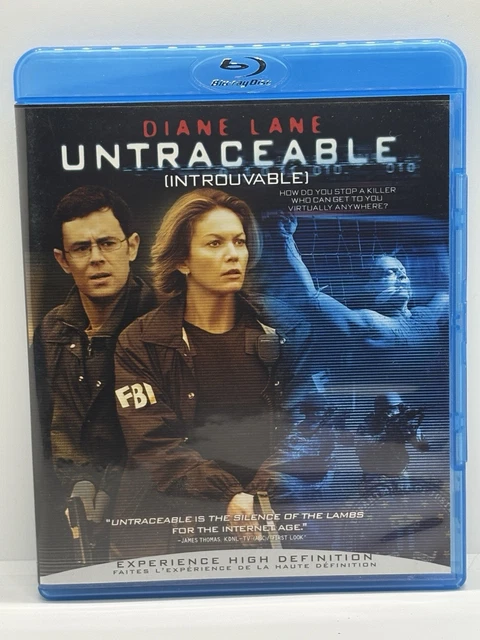 UNTRACEABLE BLU-RAY 2008 Diane Lane Crime Thriller 1080p £5.18 ...