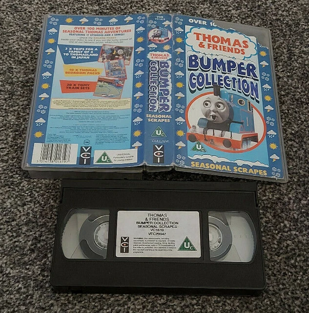 THOMAS THE TANK Engine & Friends Bumper Collection Seasonal Scrape Pal ...