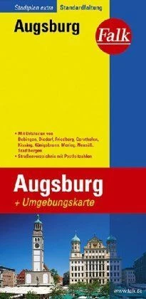 FALK STADTPLAN EXTRA Standardfaltung Augsburg de Fa... | Livre | état ...