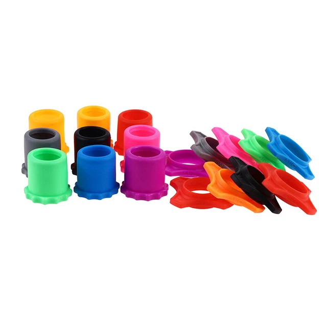 Microphone Cover 2-Pack Wireless Microphone Anti-Roll Silicone Rings ...