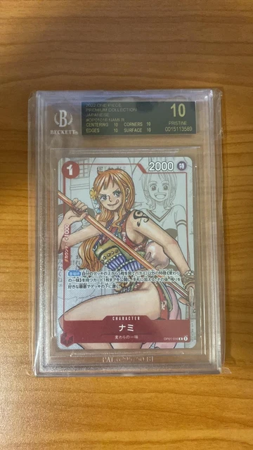 ONE PIECE JAPANESE 25th Anniversary Premium Collection OP01-016 Nami ...
