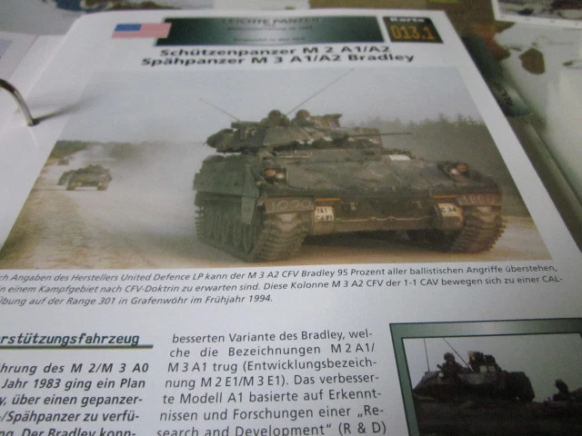 ARCHIV MILITÄRFAHRZEUGE LEICHTE Panzer USA 13.1 M2 A1/A2 M3 A1/A2 ...