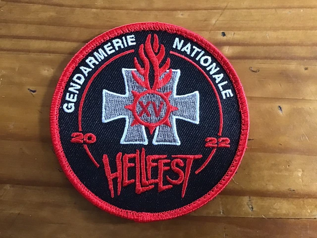 ECUSSON INSIGNE PATCH Tissus Gendarmerie Hellfest EUR 14,50 - PicClick FR