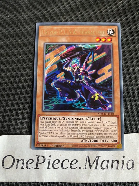 YU-GI-OH! UKIYOE-P.U.N.K. SHARAKUSAI : R GRCR-FR001 EUR 1,00 - PicClick FR