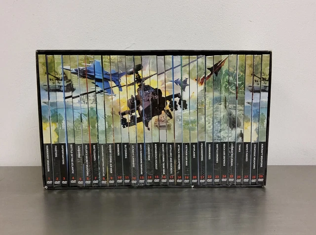 WEAPONS OF WAR A History Of Military Tools And Machines 28 DVDs Most ...