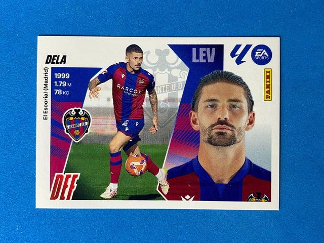 STICKERS PANINI LA Liga ESTE 2025-26 2026 n.316 Dela (Levante) (6) EUR ...