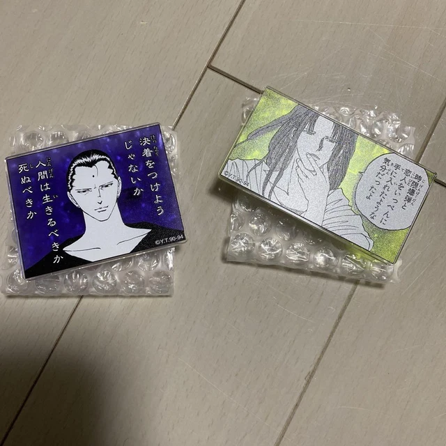 YUYU HAKUSHO SHINOBU Sensui Itsuki Acrylic Badge Set Japan Anime £44.57 ...