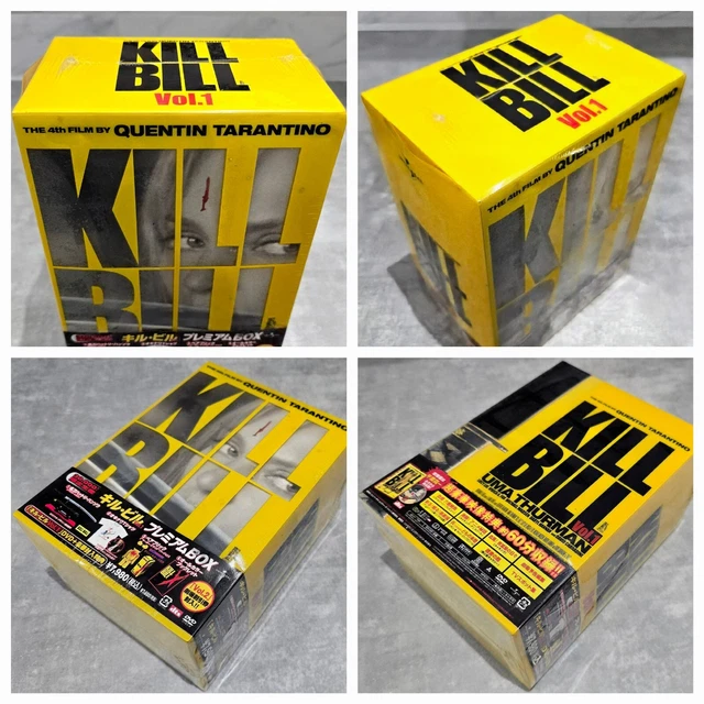 KILL BILL VOLUME 1: Japanese Deluxe DVD Box Set - New & Sealed £104.99 ...