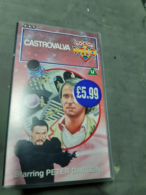 DOCTOR WHO - Castrovalva (VHS/H, 1992) new sealed £10.00 - PicClick UK