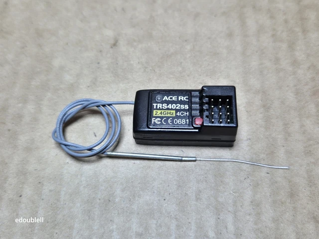 THUNDER TIGER ACE RC TRS402ss 2.4GHz 3 Channel Radio Receiver Cougar P2 ...