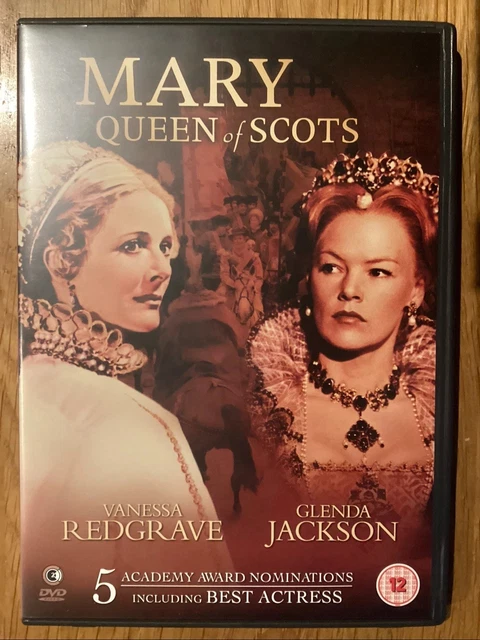 MARY QUEEN OF Scots DVD 1971 Vanessa Redgrave Glenda Jackson UK R2 Mint ...