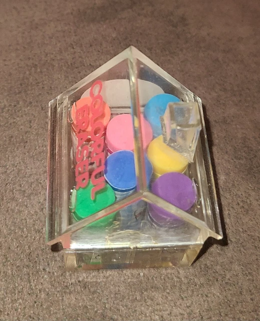 RARE VINTAGE 1976 Hello Kitty Sanrio mini erasers in plastic case ...