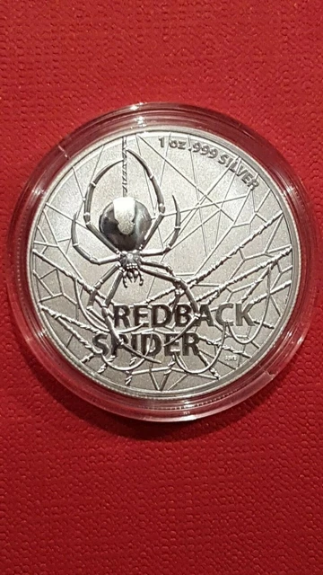 1 OZ SILBER, Australia's Most Dangerous - Redback Spider - 2020 Erstausg, Austra EUR 45,00 ...