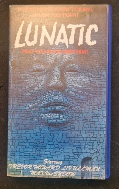 LUNATIC (SMALL BOX PRE-CERT - VIDEO FORM VHS Video) HORROR £6.99 ...