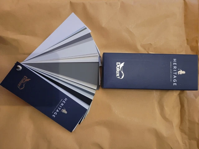 DULUX HERITAGE COLOUR Palette / Fan Deck / Colour Reference / Swatch ...